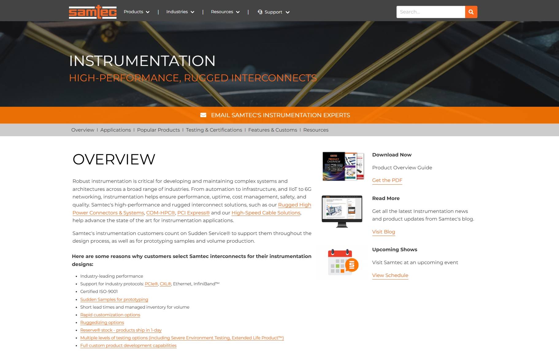 Here are the April 2025 Website Updates to Samtec.com - The Samtec Blog